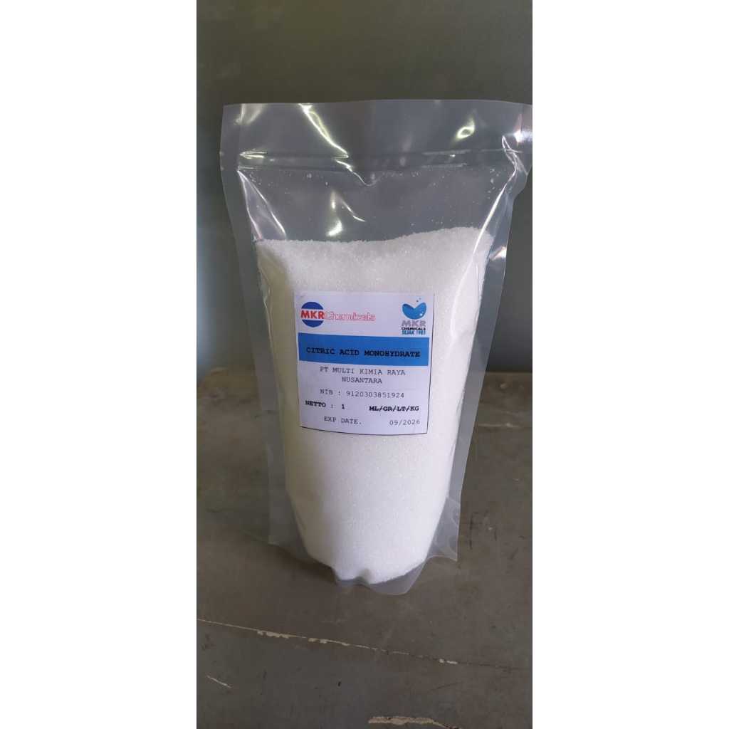Jual CITRIC ACID MONOHYDRATE FOOD GRADE / CITRUN / ASAM SITRATE - 1KG ...