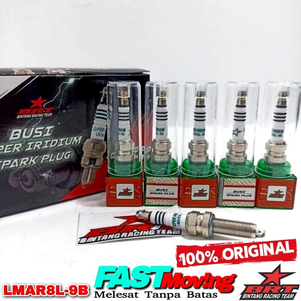 Jual Busi Super Iridium BRT LMAR8L-9B Untuk Semua Motor | Shopee Indonesia