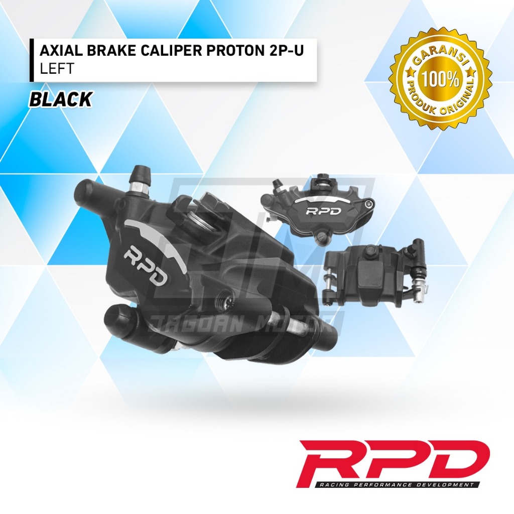 Jual Kaliper RPD Axial 2P Proton Brake Caliper Black (Universal) | Shopee Indonesia
