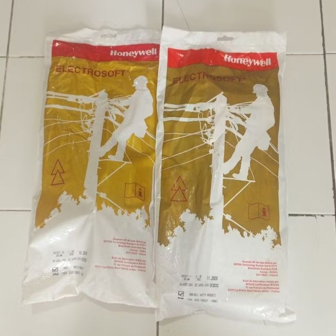 Jual Hand Glove Honeywell Electrosoft 20 KV Sarung tangan listrik ...