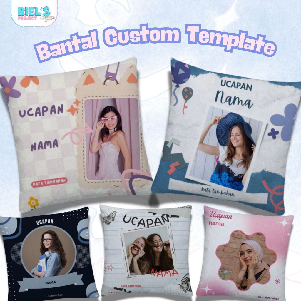 Jual CUSTOM BANTAL FOTO 1sisi 40x40 30x30 WISUDA,BANTAL KADO PERNIKAHAN ...