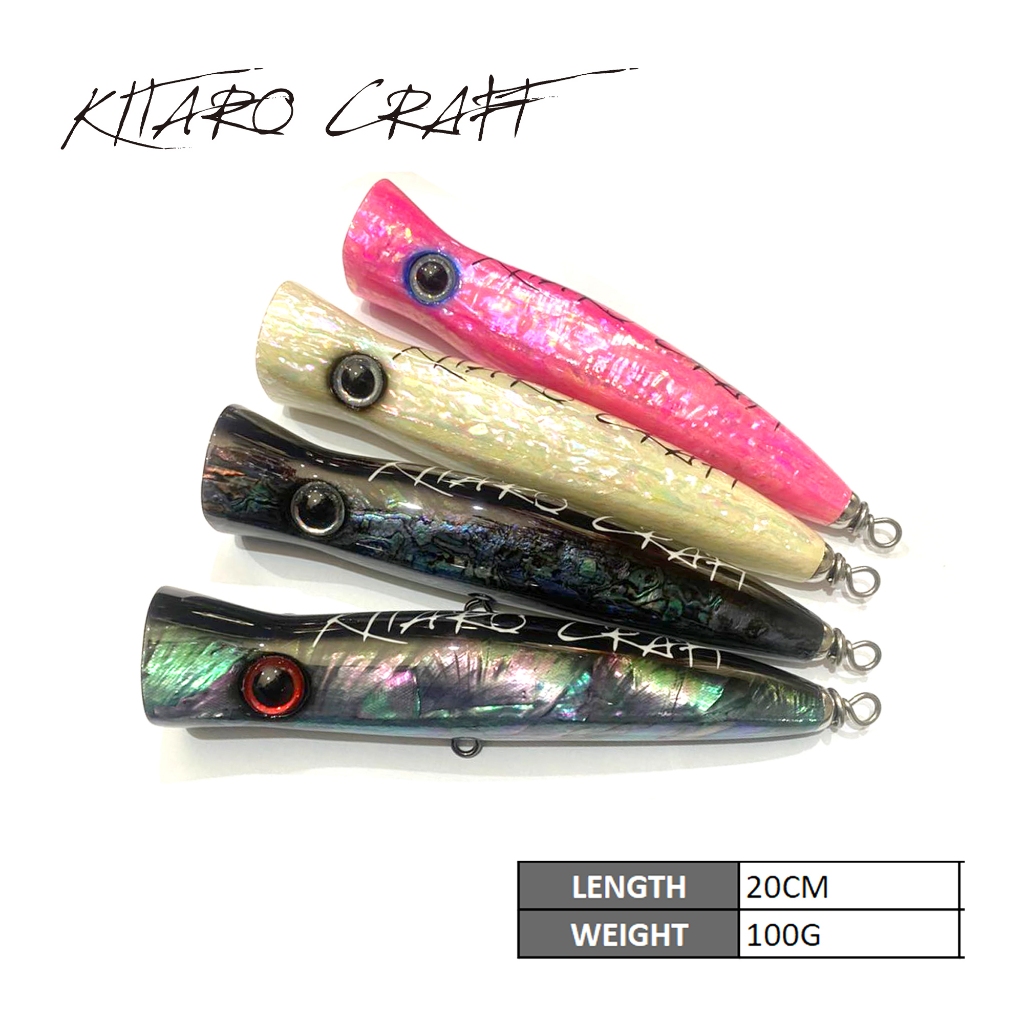 Jual POPPER KITARO CARFT LURE 100g - Mata 3D | Shopee Indonesia