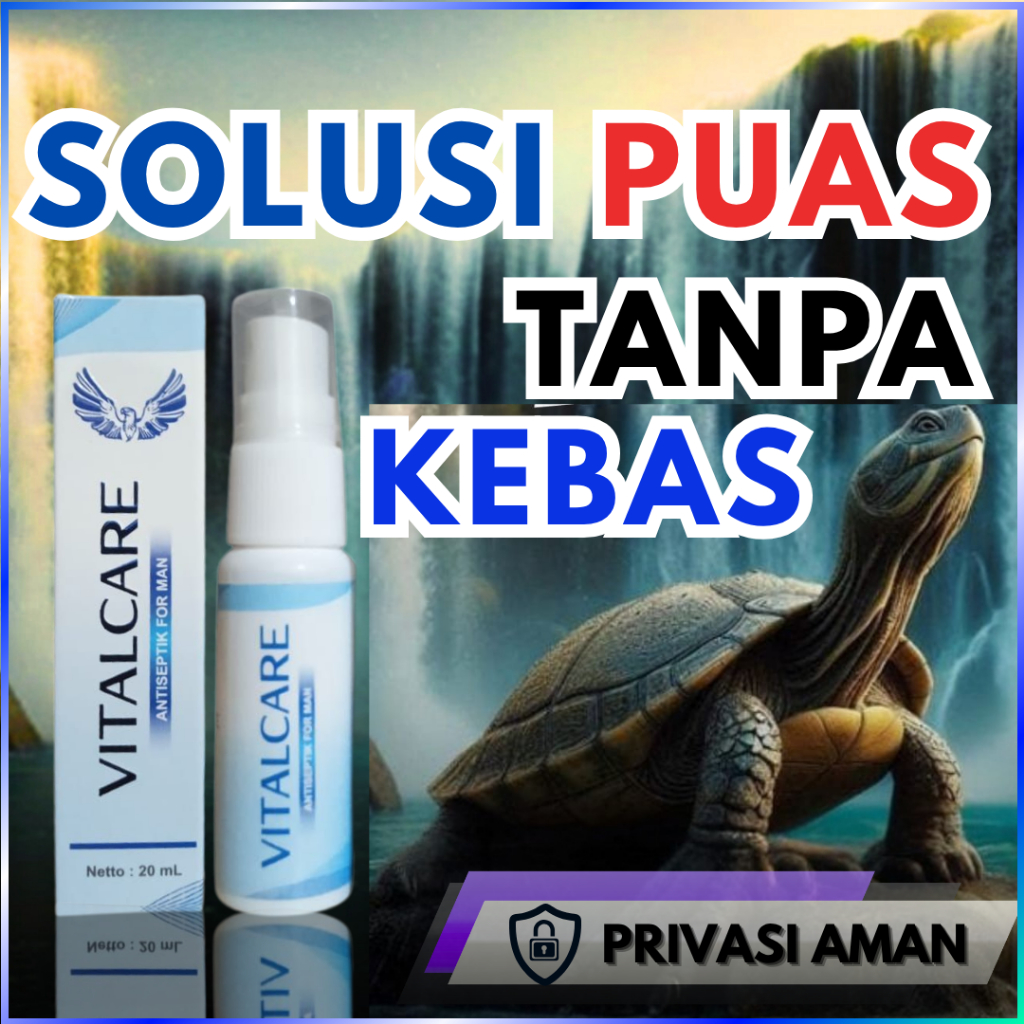Jual 0bat kuat pria tahan lama original 100% bpom vitalcare spray ...