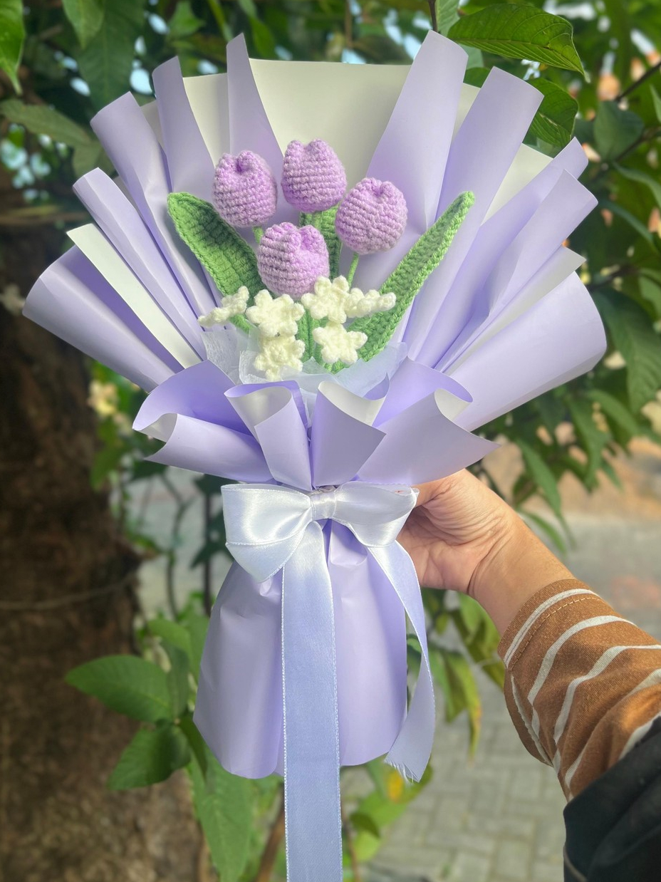 Jual Crochet Bouquet - Medium to Big Series | Buket Bunga Rajut ...