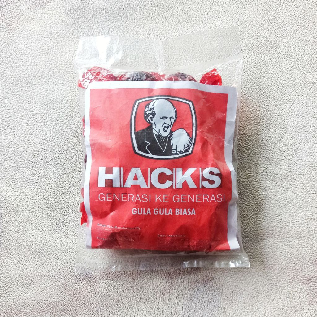 Jual HACKS Malaysia Permen Pedas Khas Medan 110 gr (28 pcs) • Pelega ...