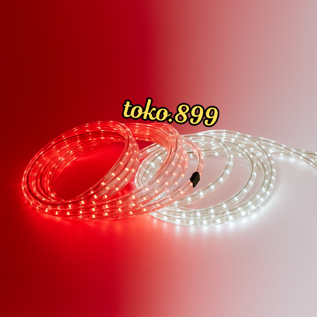 Jual LAMPU MERAH PUTIH LED STRIP MERAH PUTIH AGUSTUSAN SAMBUNGAN ...
