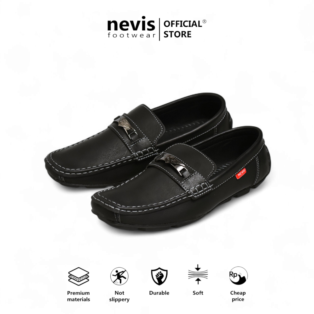 Jual NEVIS Sepatu Pria Sepatu Lofers Original Sepatu Casual Slip On ...