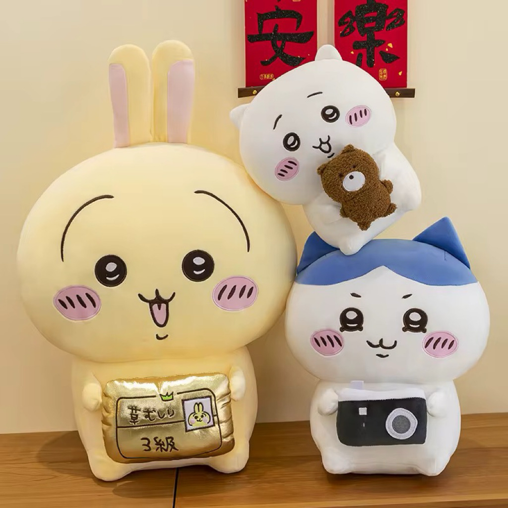 Jual Boneka Hachiware Usagi Chiikawa Momonga Camera Bear Accessories ...