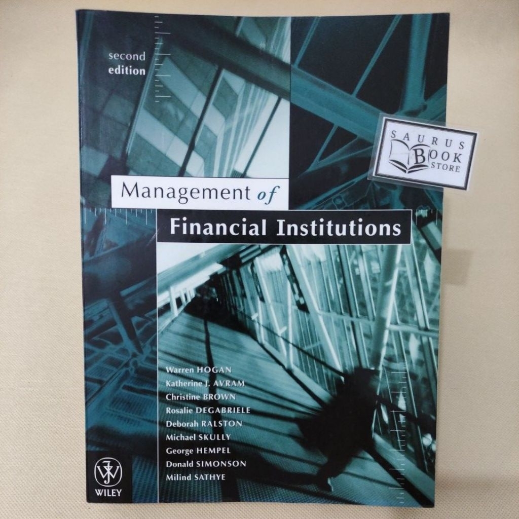 Jual (ORIGINAL) Buku Management of Financial Institutions - Second ...