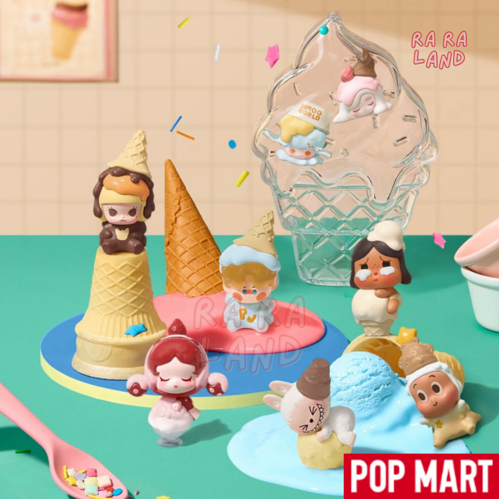Jual (READY) Pop Mart Pop Bean Ice Cream Original Pop Mart Crybaby ...