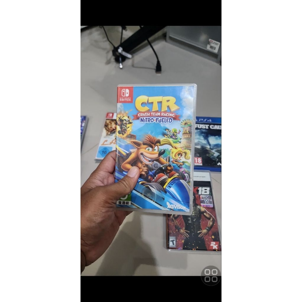 Jual CTR Crash Team Racing Kaset Original Game Nintendo Switch | Shopee ...