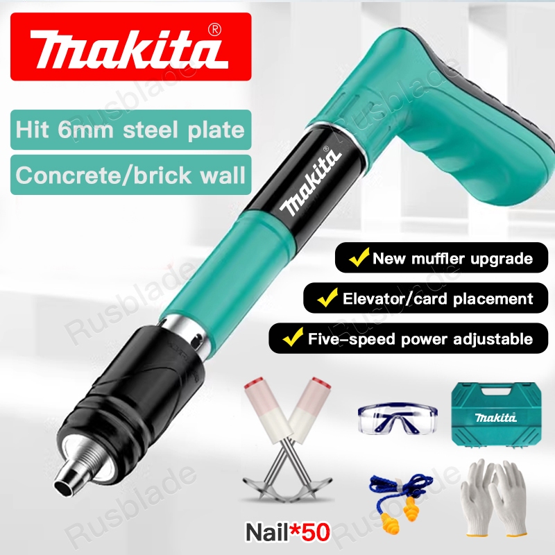 Jual MAKlTA Nail Gun Pistol Paku/Pistol Pengencang/Mesin Paku Beton ...