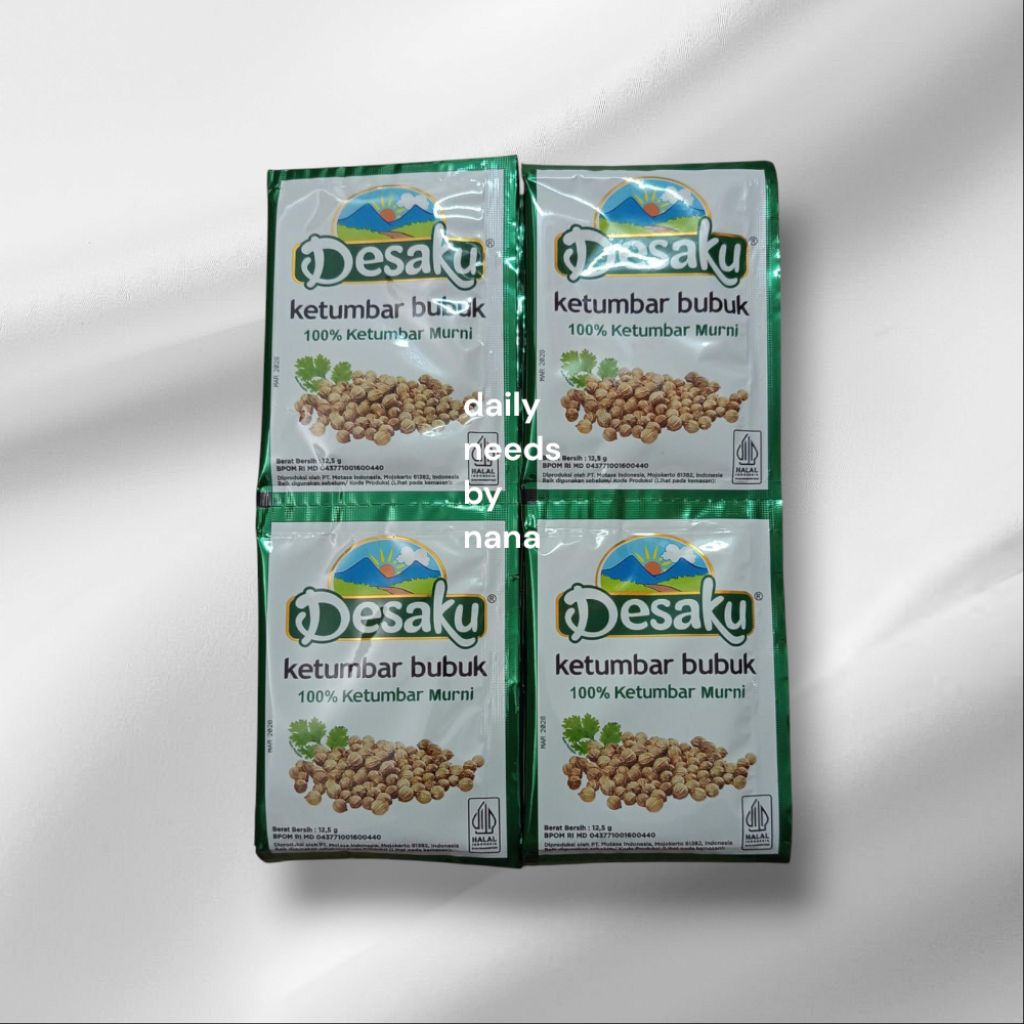 Jual Desaku Ketumbar Bubuk Renceng isi 12 Sachet | Shopee Indonesia