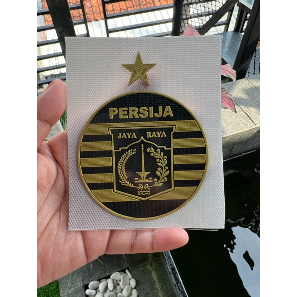 Jual logo persija hitam gold , uk 8 cm | Shopee Indonesia