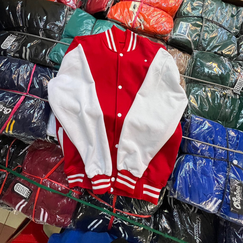 Jual StarStyle1- (Bisa COD) Jacket Varsity Jaket Kemerdekaan Jacket ...