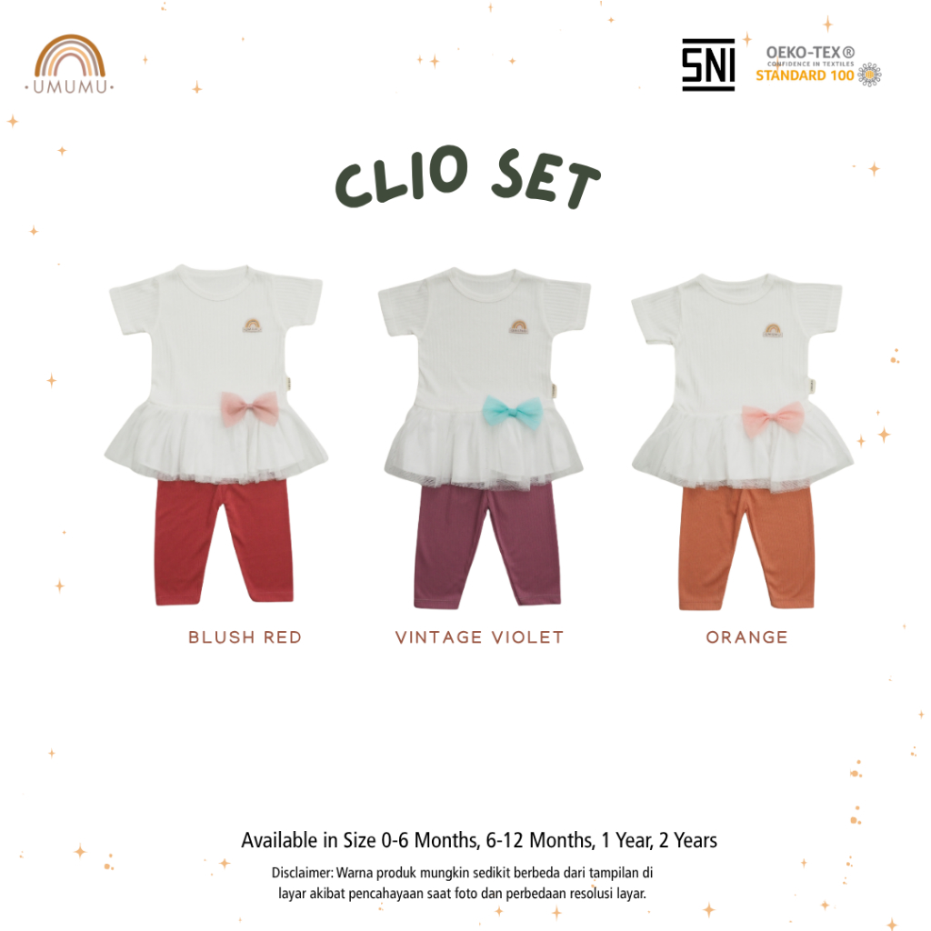 Jual UMUMU Clio Set - Setelan Anak Perempuan | Shopee Indonesia