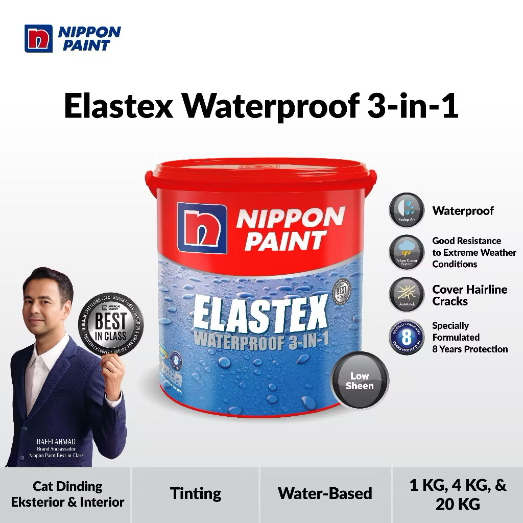Jual ELASTEX WATERPROOF 3 IN 1 20KG | Shopee Indonesia