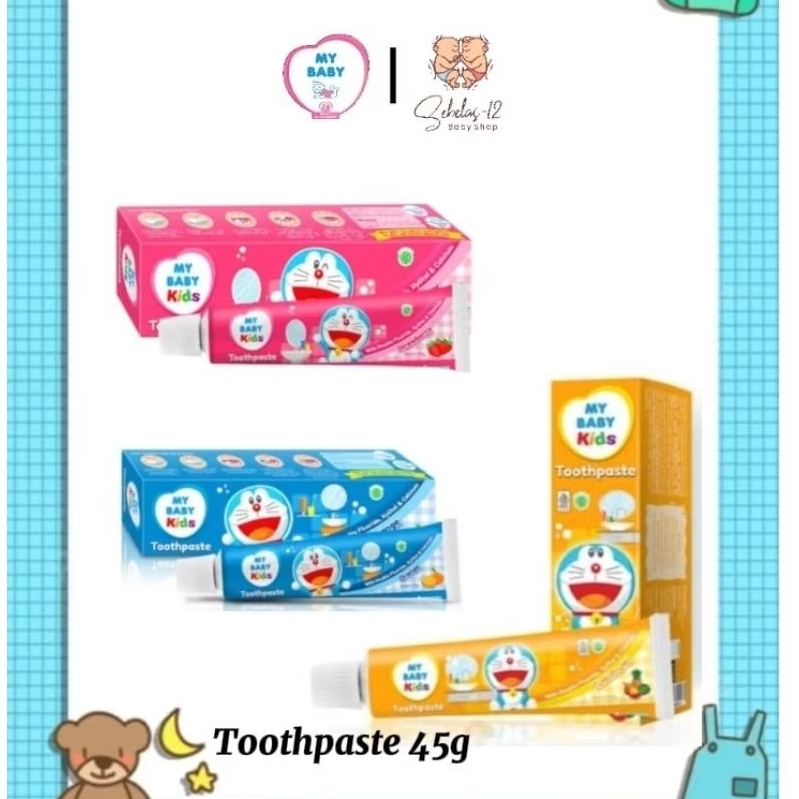 Jual MY BABY Kids Toothpaste //Odol pasta gigi bayi anak 45g // My Baby ...