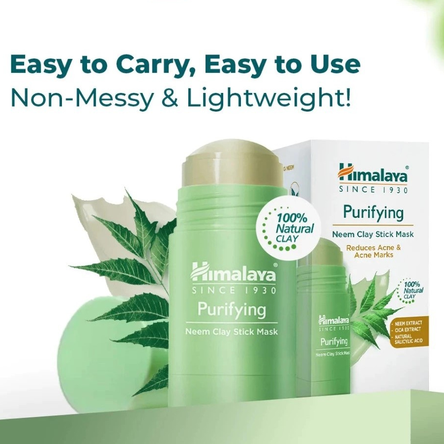 Jual HIMALAYA Purifying Neem Clay Stick Mask | Netto 30 gr | Masker ...