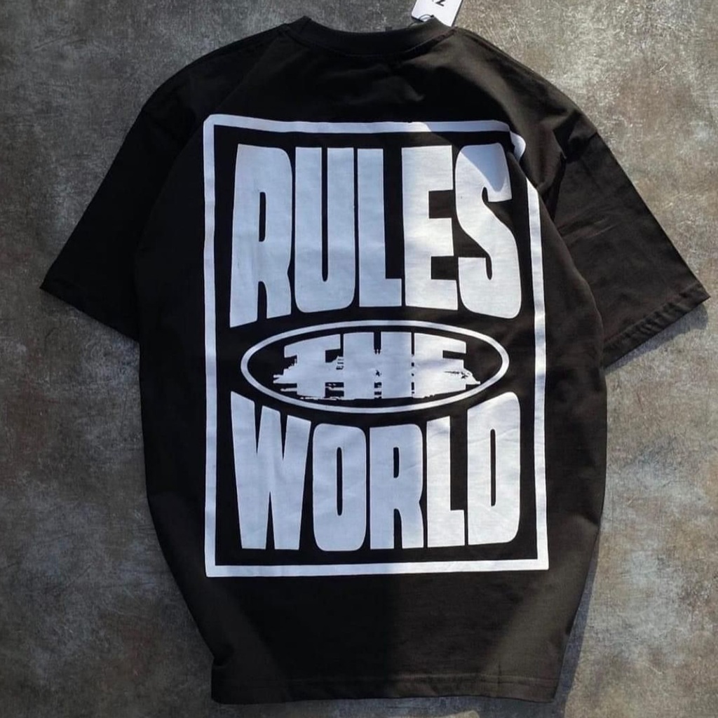 Jual KAOS RULES THE WORLD CRTZ DESAIN PREMIUM KUALITAS BAHAN COTTON ...