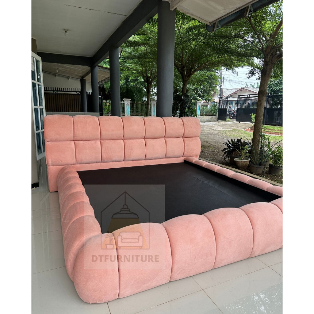 Jual Dipan Adeline / Bed Frame / Dipan Minimalis / Dipan Modern / Dipan ...