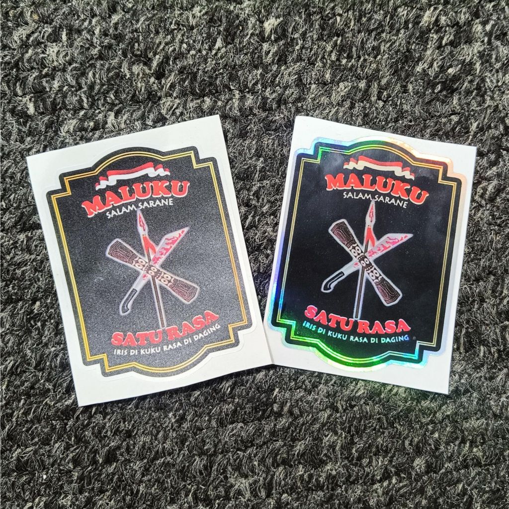 Jual STIKER MALUKU SATU RASA SALAM SARANE | Shopee Indonesia