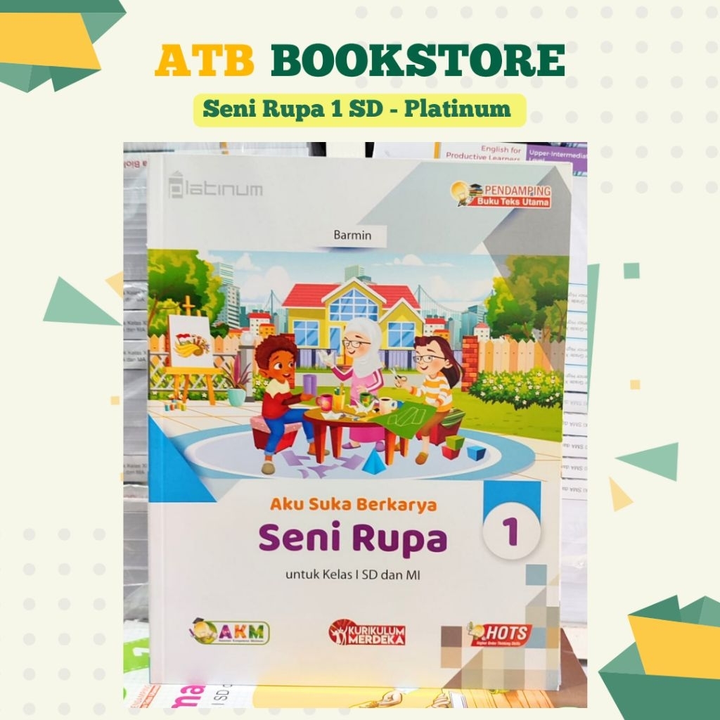 Jual Buku Seni Rupa Kelas 1, 2, 3, 4, 5, 6 SD/MI Kurikulum Merdeka - PLATINUM | Shopee Indonesia