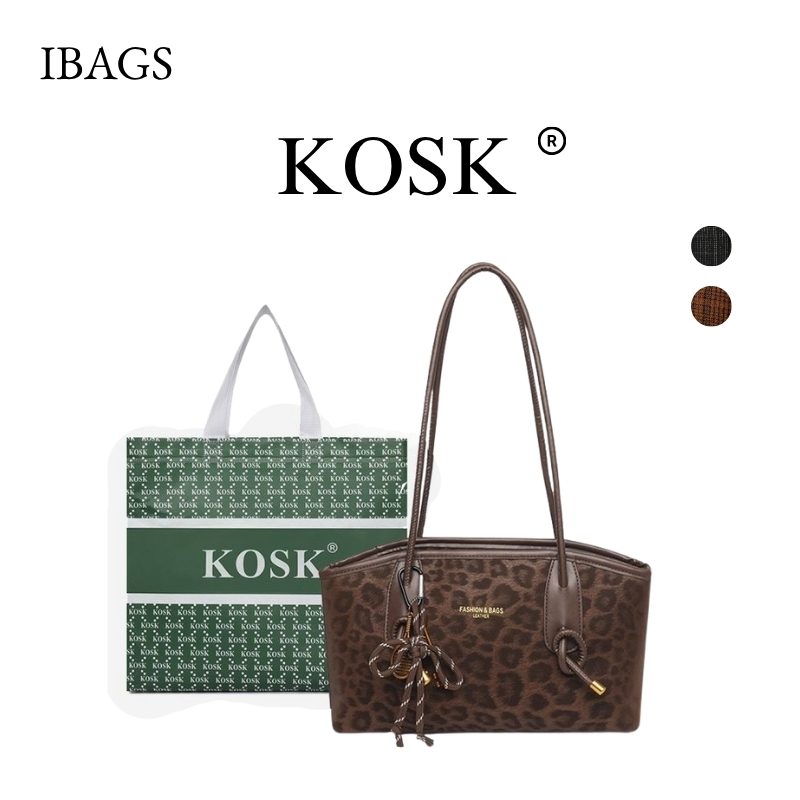 Jual [IBAGS] Tas Bahu Wanita Fashion Brand KOSK Shoulder Bag Corak ...