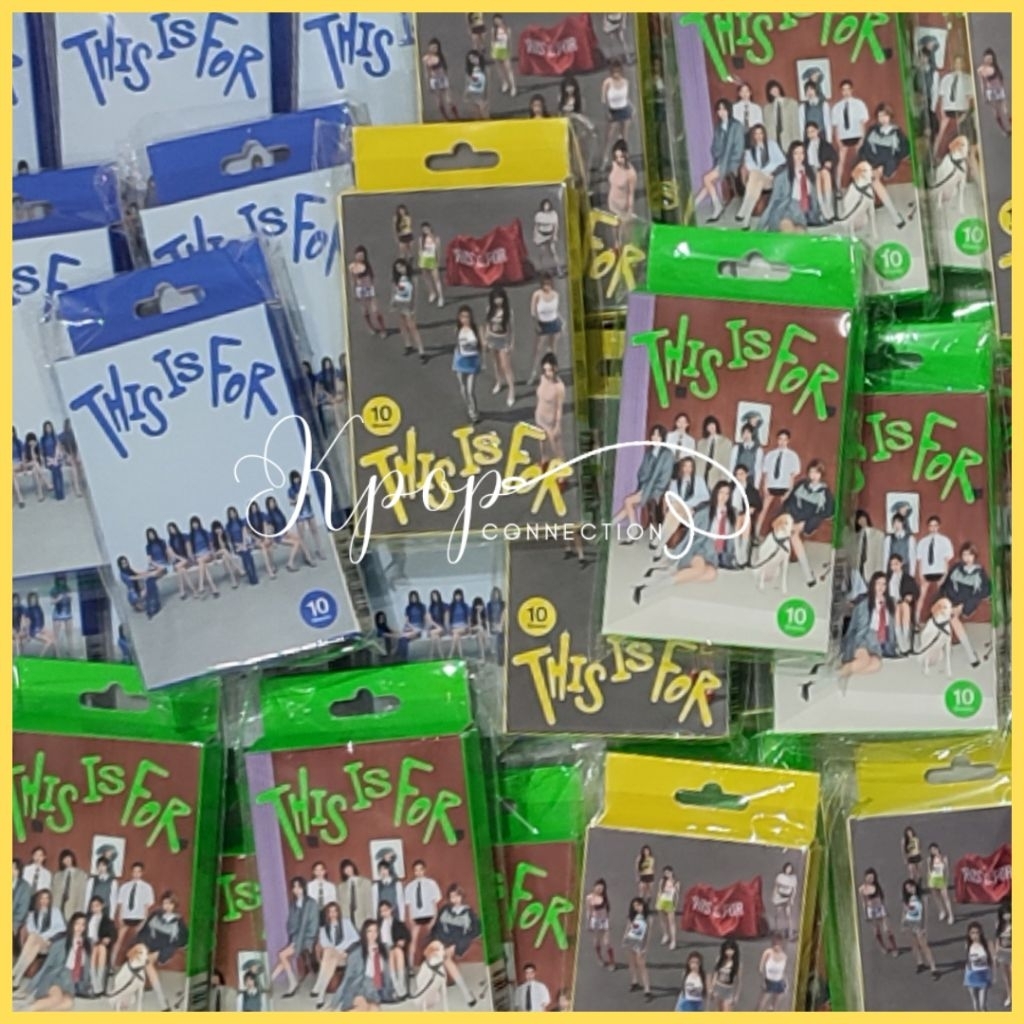 Jual TWICE - 4th Full Album [THIS IS FOR] (POLAROID ver) | Shopee Indonesia