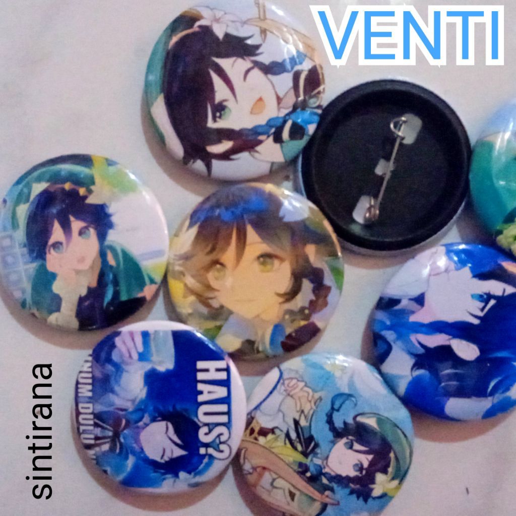 Jual PIN VENTI GENSHIN IMPACT Custom pin Genshin Impact Venti | Shopee ...