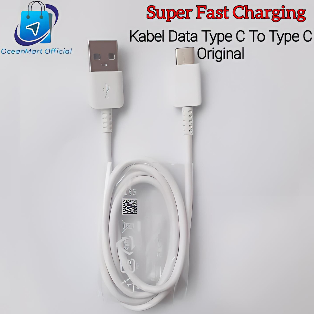 Jual Kabel Data USB To Type C Samsung Original Fast Charging Cable ...