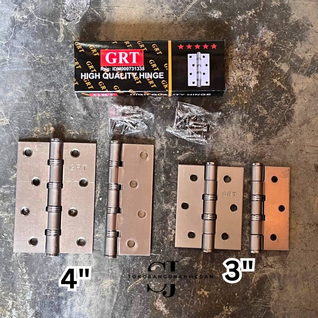 Jual Engsel lahar GRT jendela pintu 3 & 4 inch / Bearing tebal 2 mm ...