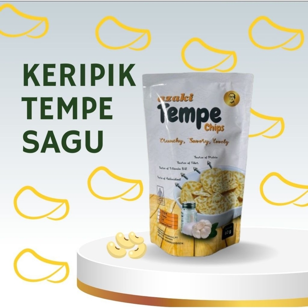 Jual Keripik Tempe Azaki Sagu kemasan Pouch | Shopee Indonesia