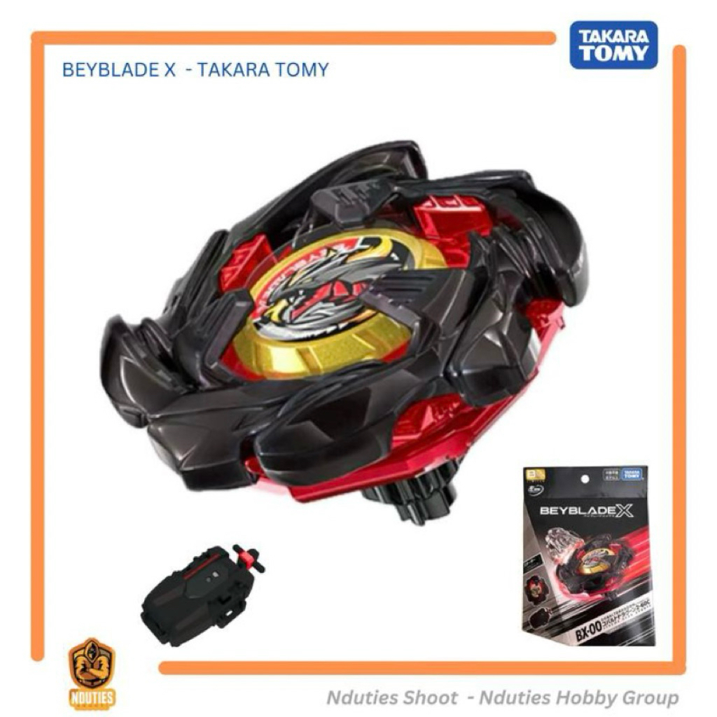 Jual BX-00 Beyblade X Cobalt Dragoon 2-60C (Black Version) Takara Tomy Original | Shopee Indonesia