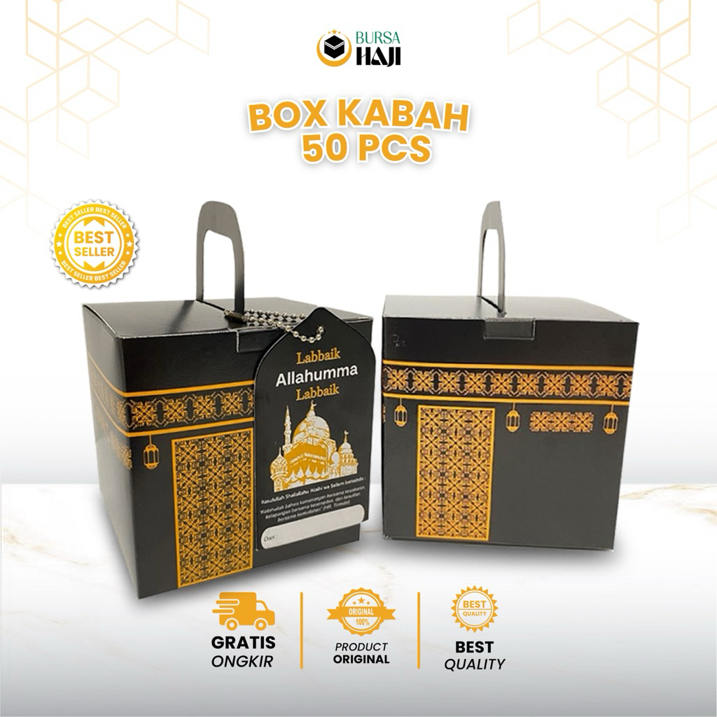 Jual Dus Box Kabah Paket Oleh Oleh Haji Umroh Premium Free Hangtag Isi ...