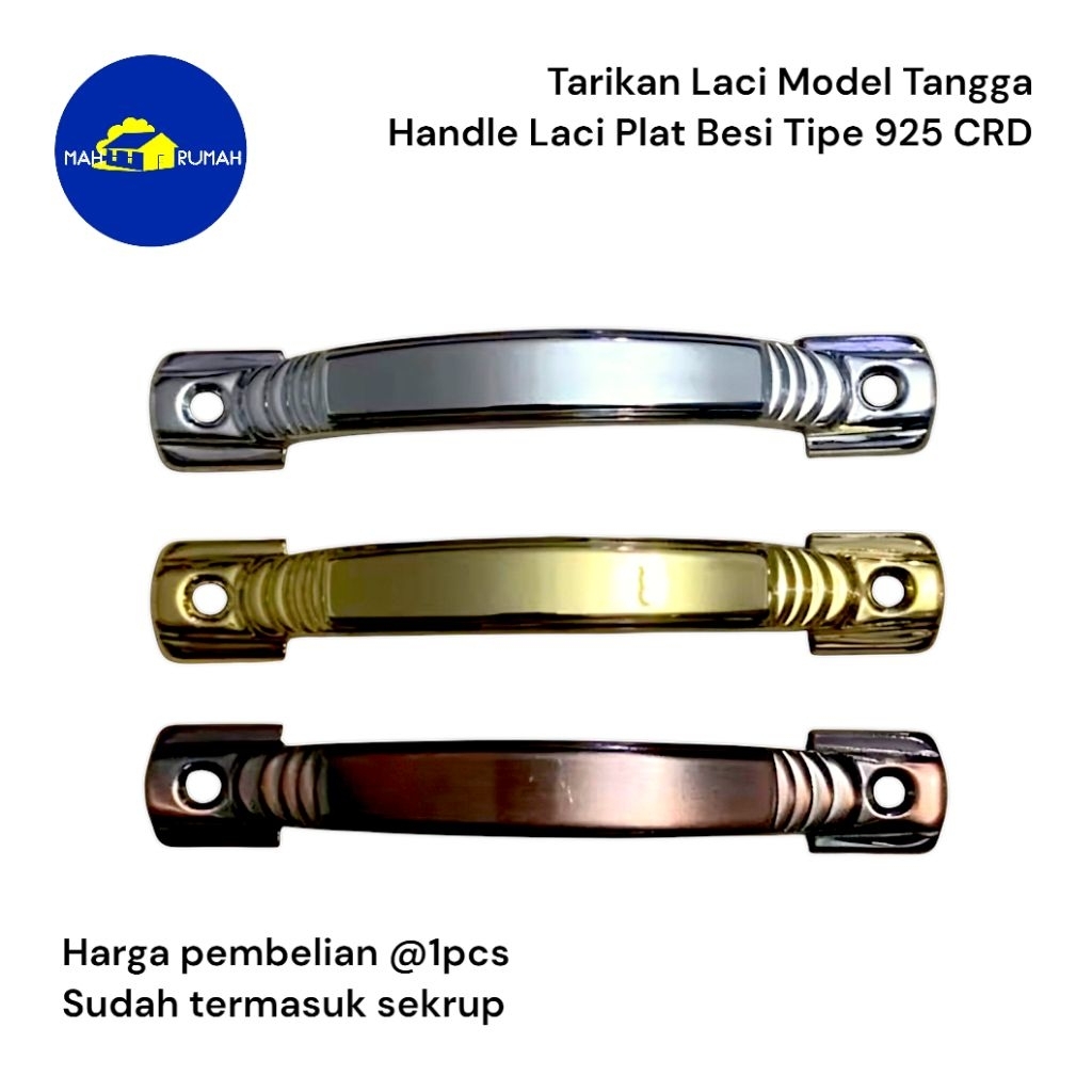 Jual TARIKAN LACI Handle Pintu Lemari Pegangan Handel Plat Besi model ...
