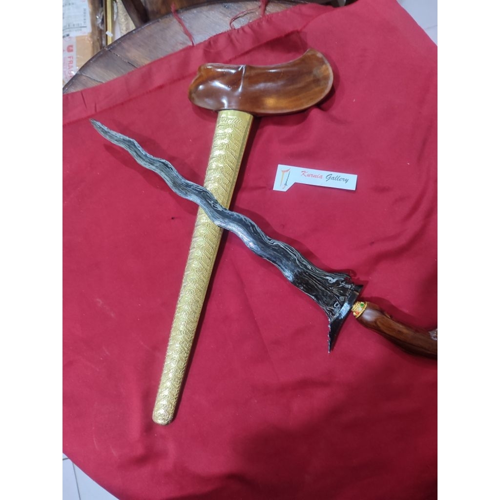 Jual Keris Nusantara Sabuk Inten murah bagus asli tempa | Shopee Indonesia