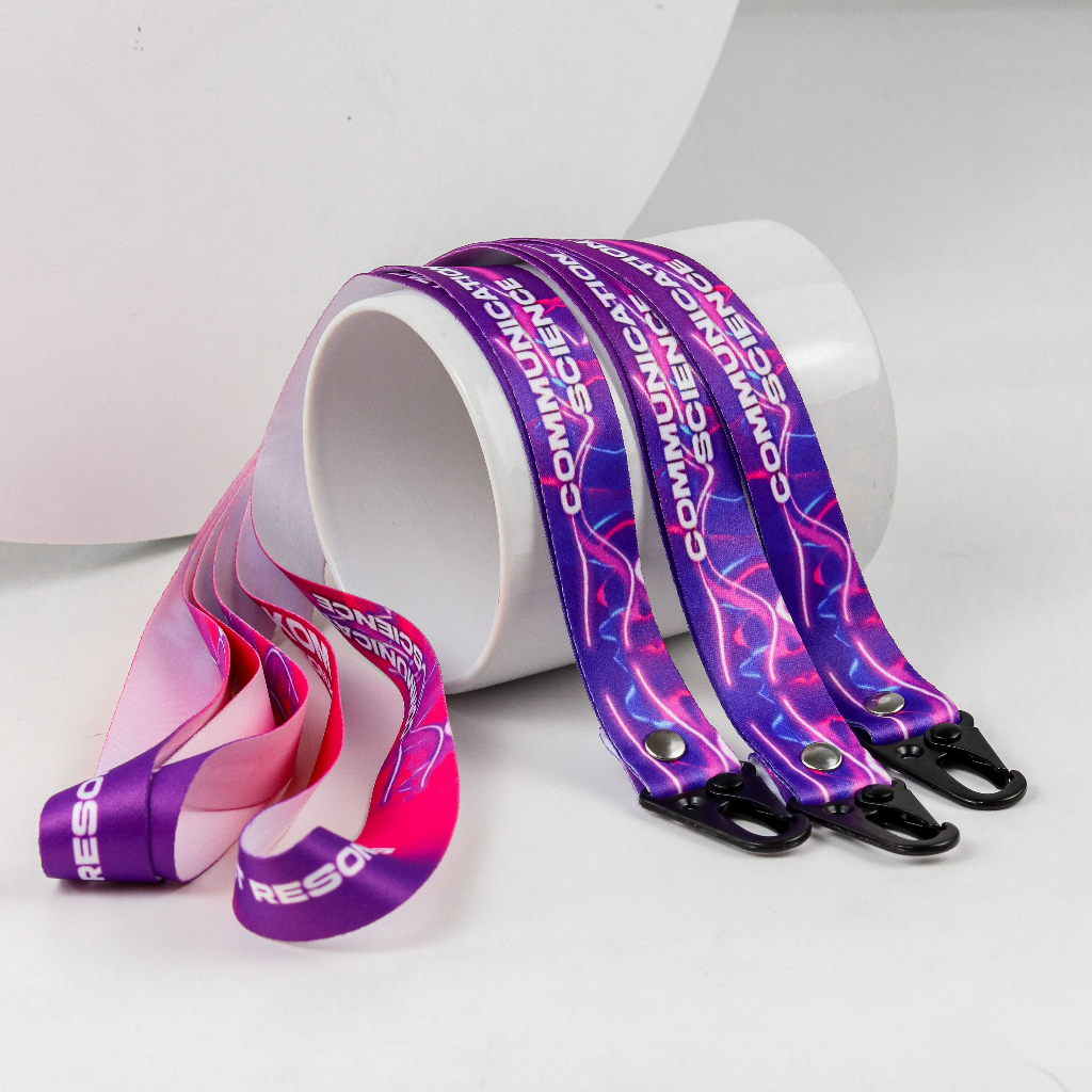 Jual CUSTOM TALI LANYARD ID CARD / HP PRINTING SUBLIM FULL COLOR 2 CM ...