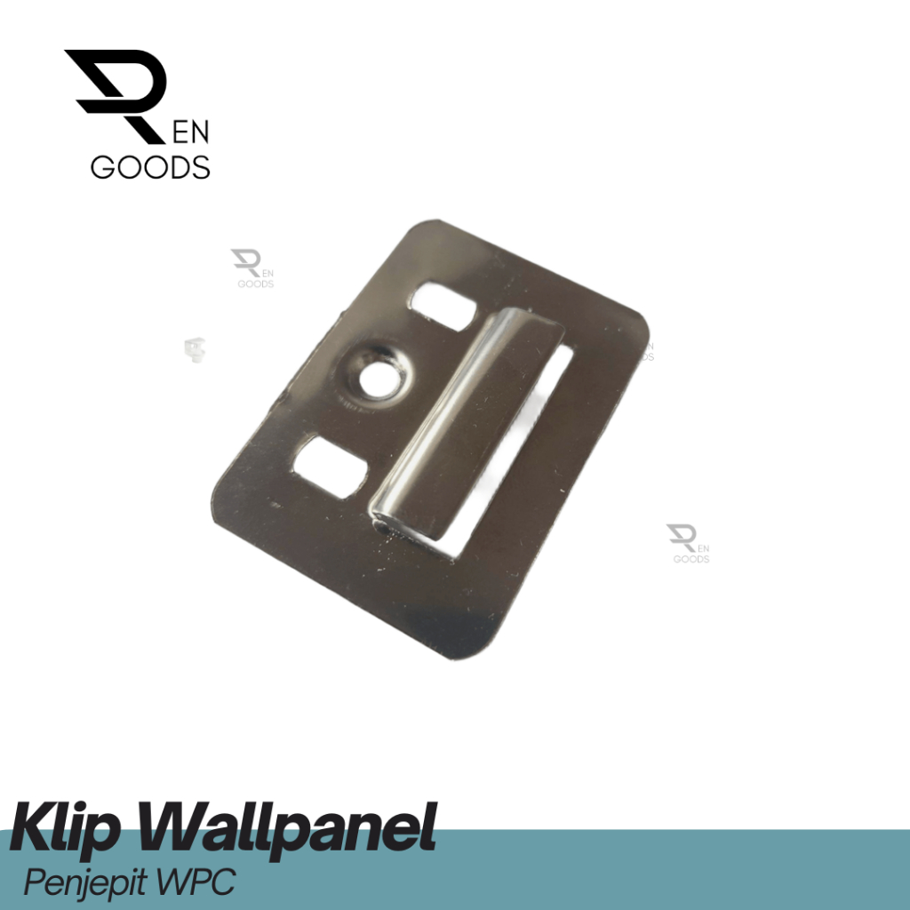 Jual CLIP KLIP Besi untuk Pemasangan WPC di Skrup dengan Desain Bagus ...