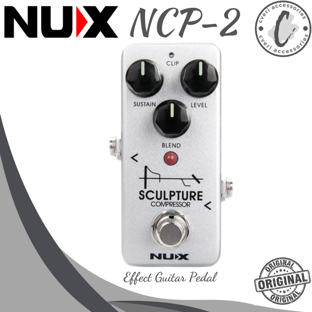 Jual Nux NCP2 Sculpture Compressor Efek Pedal Gitar Original Nux NCP-2 ...