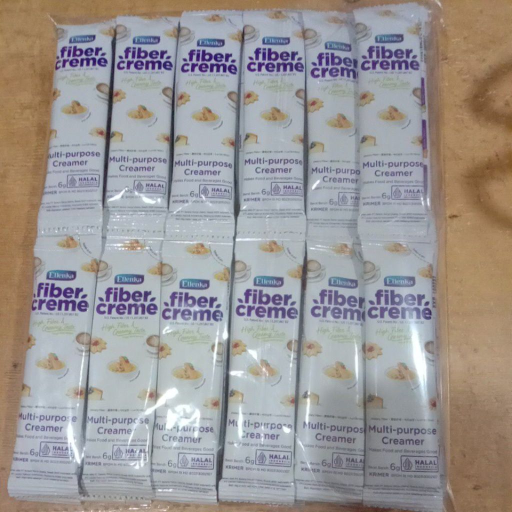Jual Fiber creme ellenka 60 sachet (60 sachet,@ 6 gram) pengganti ...