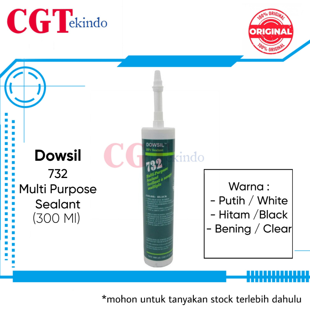 Jual Dowsil 732 Silicone Sealant RTV 300Ml | Shopee Indonesia