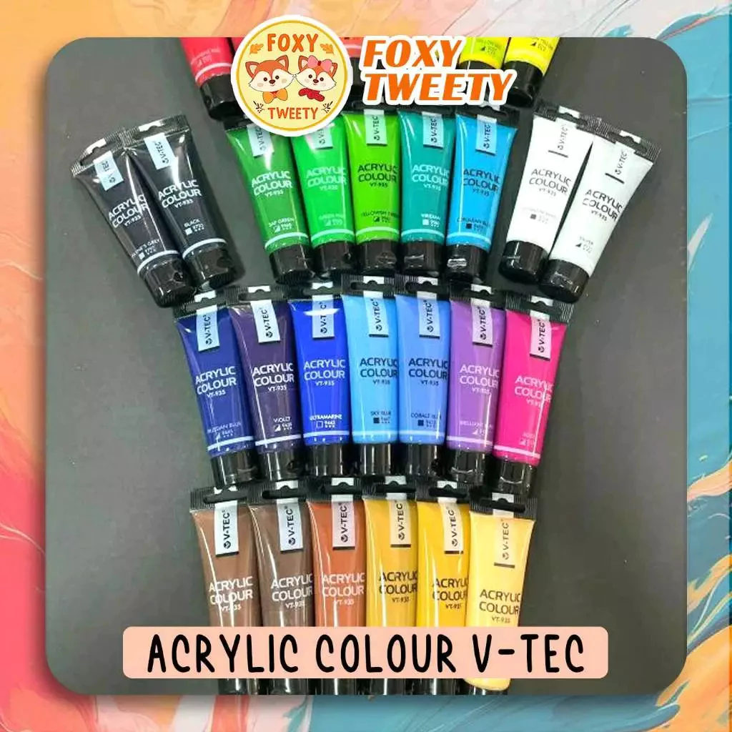 Jual (LIVE) V-TEC Acrylic Colour Uk 35ml - VT 935/35ML 2 | Shopee Indonesia