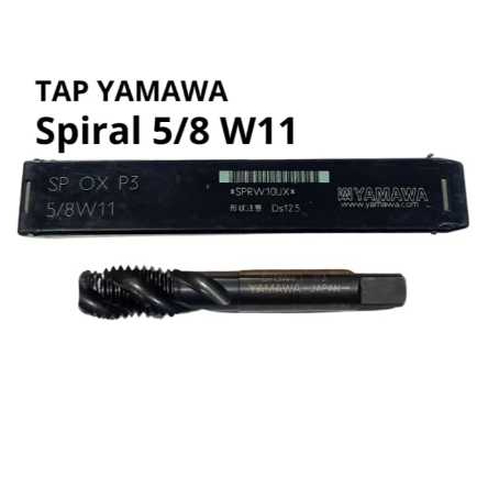 Jual YAMAWA 5/8 W11 YAMAWA INCH TAP SPIRAL YAMAWA SP OX | Shopee Indonesia