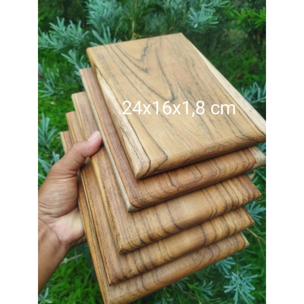 Jual talenan kayu jati asli aesthetic kayu tua utuh corak alami ...
