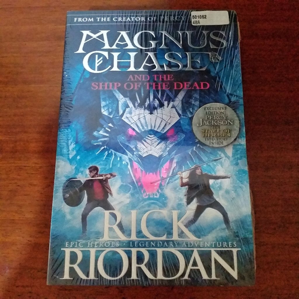 Jual [NEW SEALED] novel magnus chase and the ship of the dead original ...