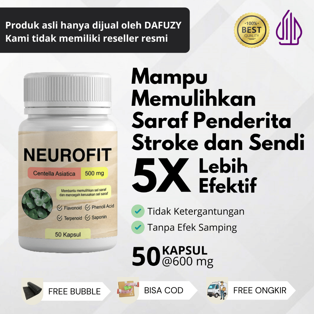Jual NEUROFIT - Herbal Stroke Ringan Berat Herbal Struk Kolesterol Darah Tinggi Lumpuh Susah ...