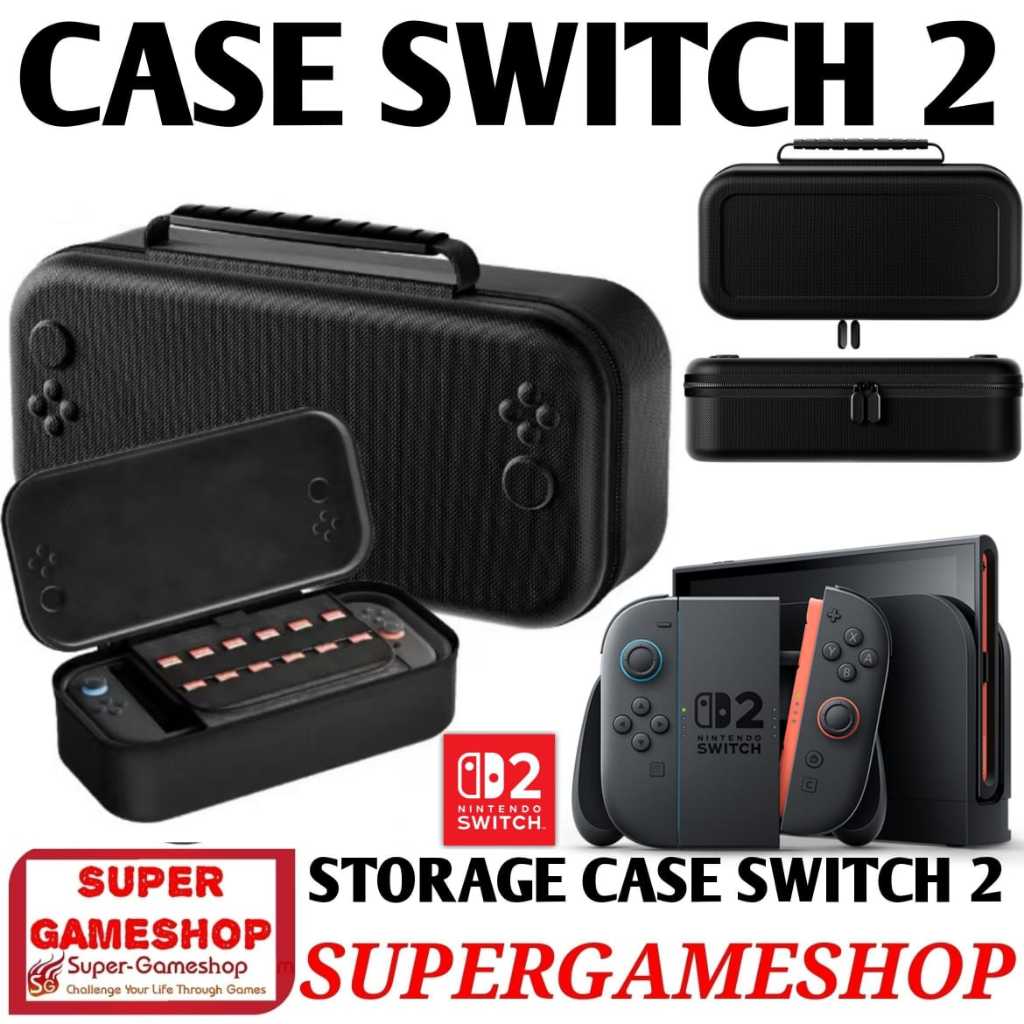 Jual Nintendo Switch2 Carry Case Nintendo Switch 2 Hard Case Travel ...