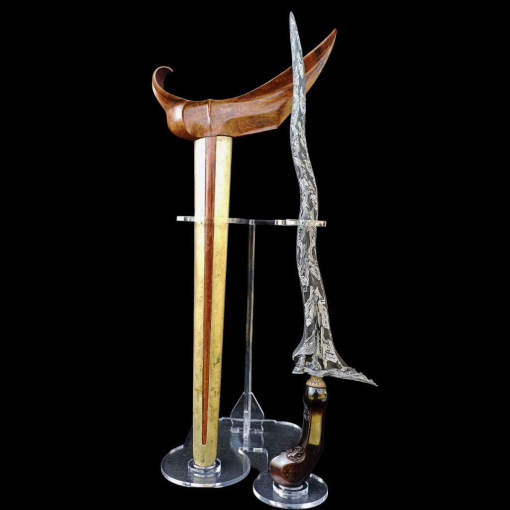 Jual Keris Pendowo Cinarito / Pandawa Cinarita Gonjo Wilut Pamor Tumpal ...