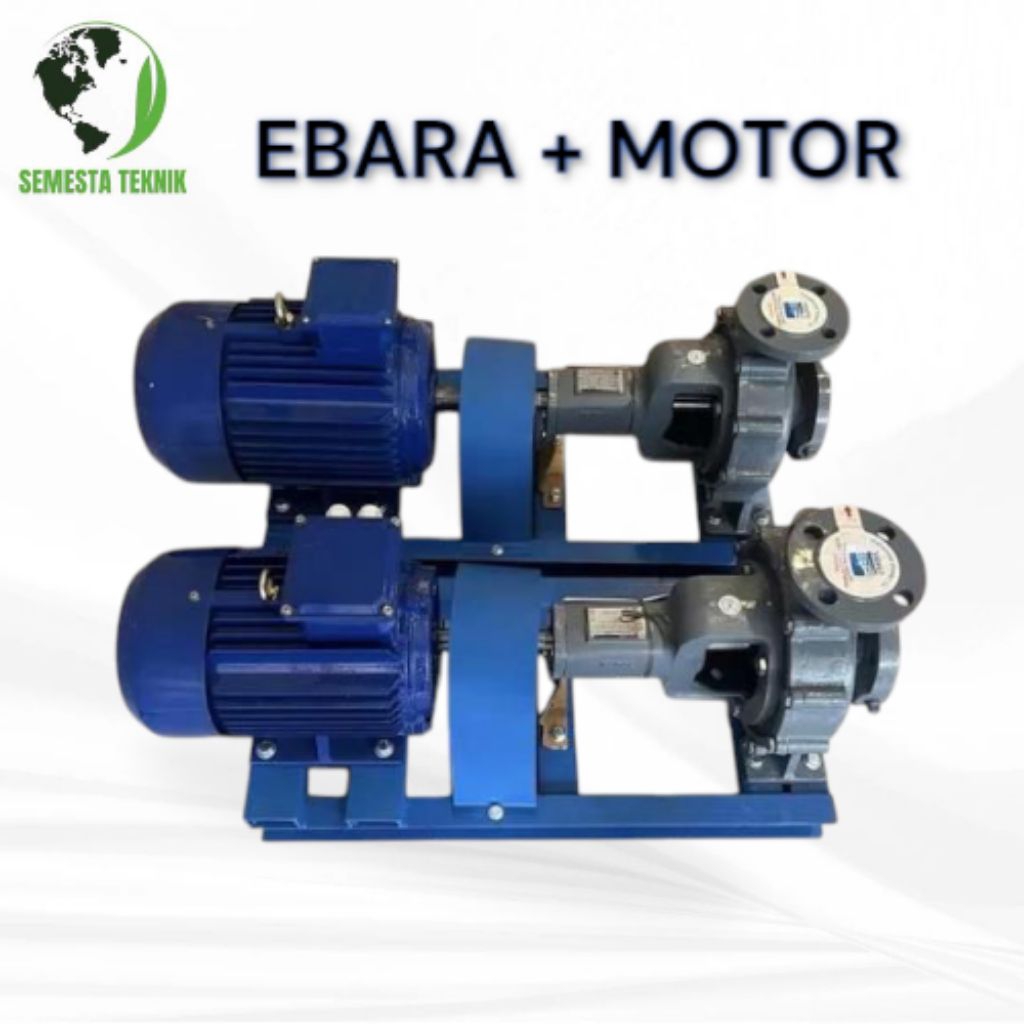 Jual Ebara Pompa Centrifugal 100X80 FSHA + Motor Yuema 7,5KW - 22Kw 3phase 380V | Shopee Indonesia